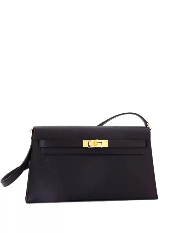 Hermès Kelly Elan Epsom Shoulder Bag - Black