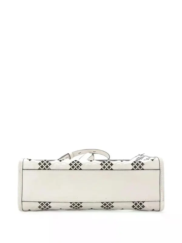 Gucci Convertible Gg Debossed Laser Cut Leather Small Tote Bag