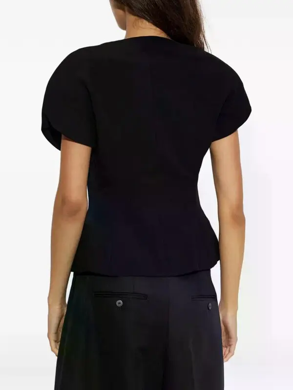 Jacquemus Ovalo Short-sleeved Blazer
