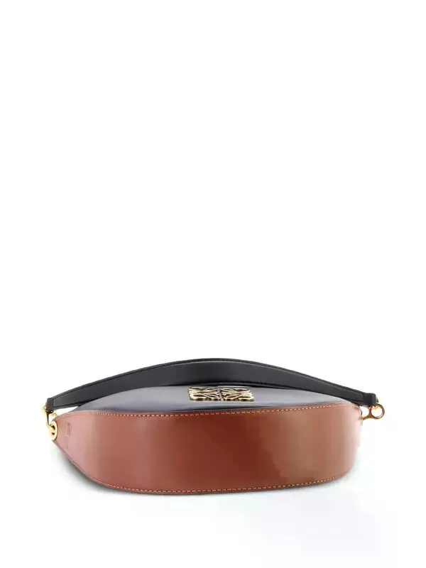 Loewe Luna Anagram Leather Small Hobo Bag