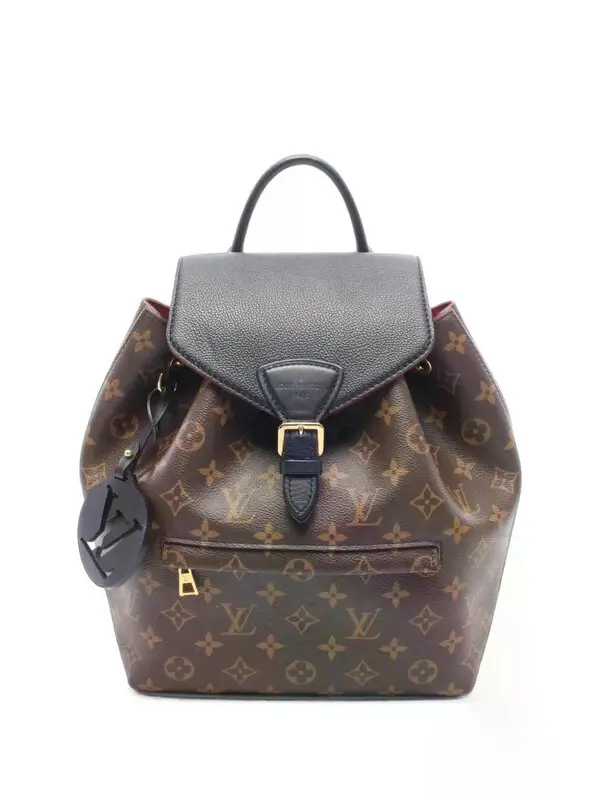 LOUIS VUITTON Montsouris Pm Monogram Backpack - Brown