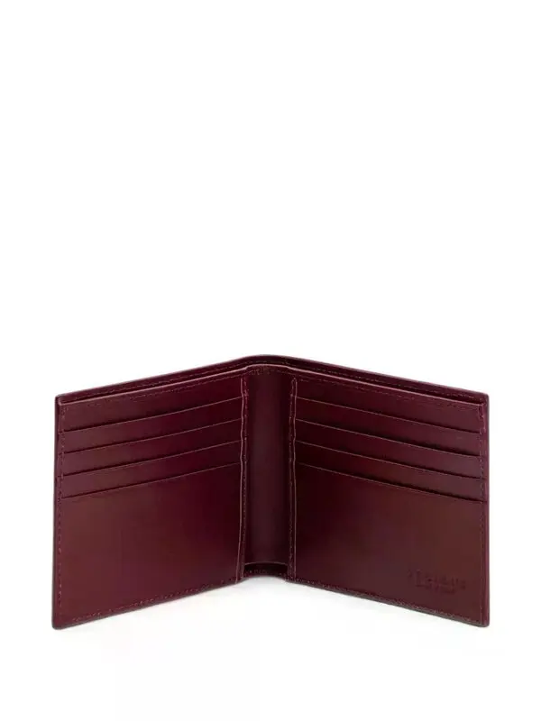 Orciani Grainy Leather Bifold Wallet