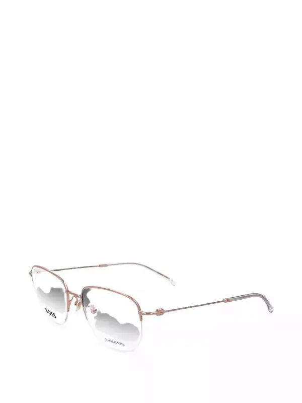BOSS Geometric-frame Glasses