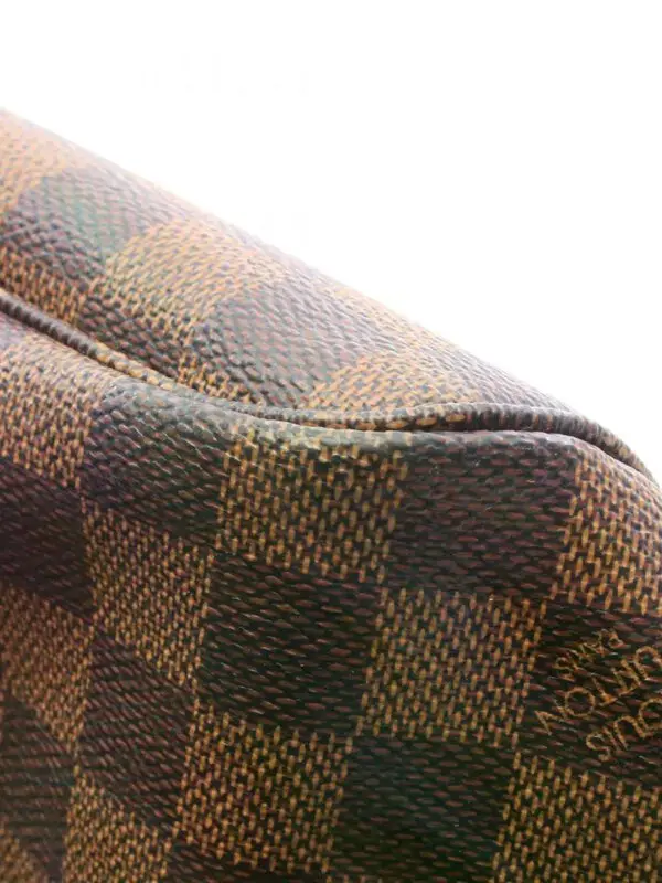 LOUIS VUITTON Neverfull Pm Damier Ebene Tote Bag - Brown