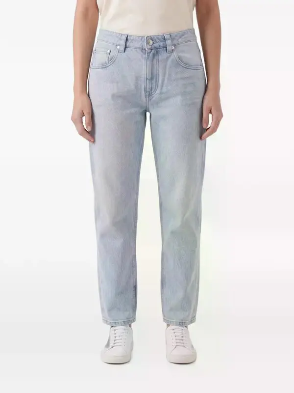 Brunello Cucinelli Faded-wash Jeans
