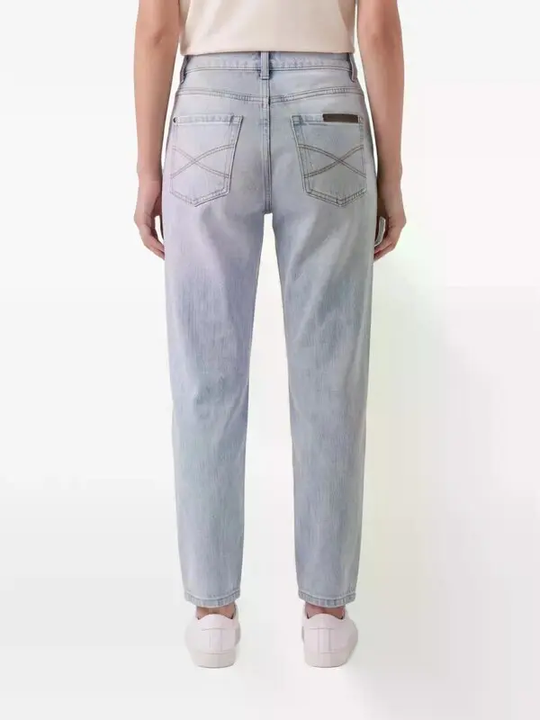 Brunello Cucinelli Faded-wash Jeans