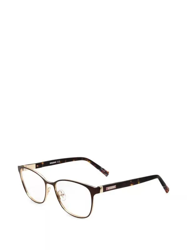Missoni Tortoiseshell-effect Cat-eye Eyeglasses - Brown