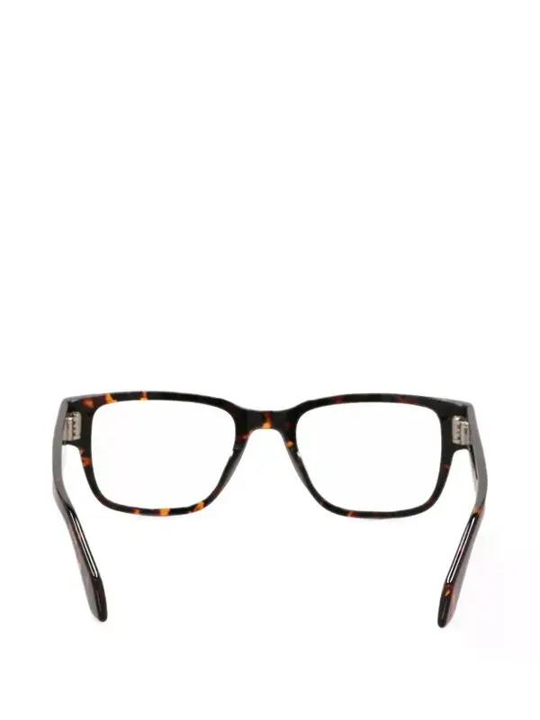 Off-White Tortoiseshell-effect Square-frame Glasses