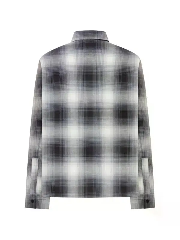 Amiri Logo-embroidered Check Shirt