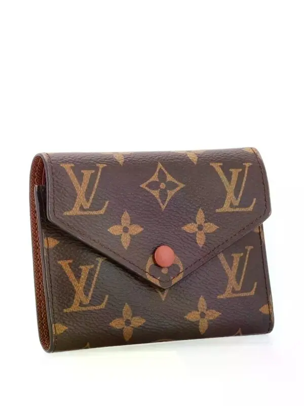 LOUIS VUITTON Victorine Wallet Monogram Canvas Small Wallets