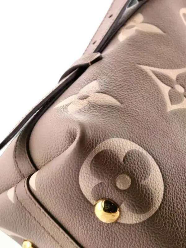 LOUIS VUITTON Carryall Bicolor Monogram Empreinte Giant Pm Hobo Bag