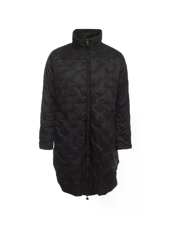 Emporio Armani Logo Embroidered Reversible Puffer Jacket