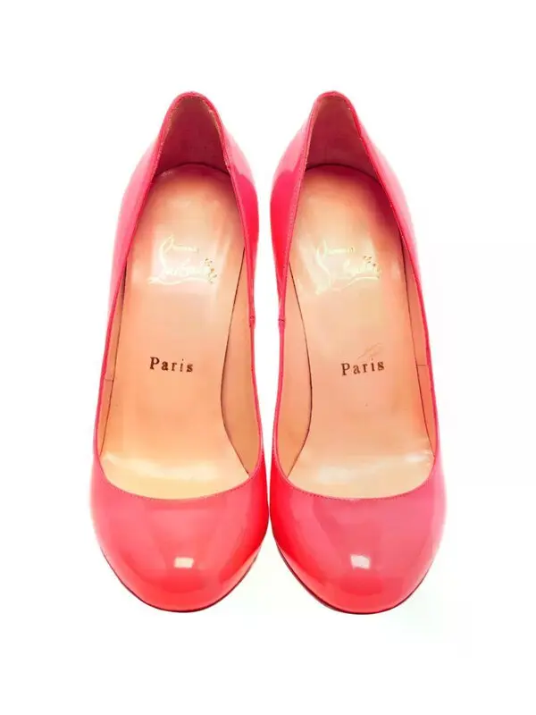 CHRISTIAN LOUBOUTIN Fifille Round-toe Pumps