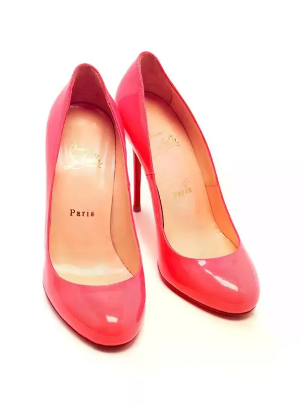 CHRISTIAN LOUBOUTIN Fifille Round-toe Pumps