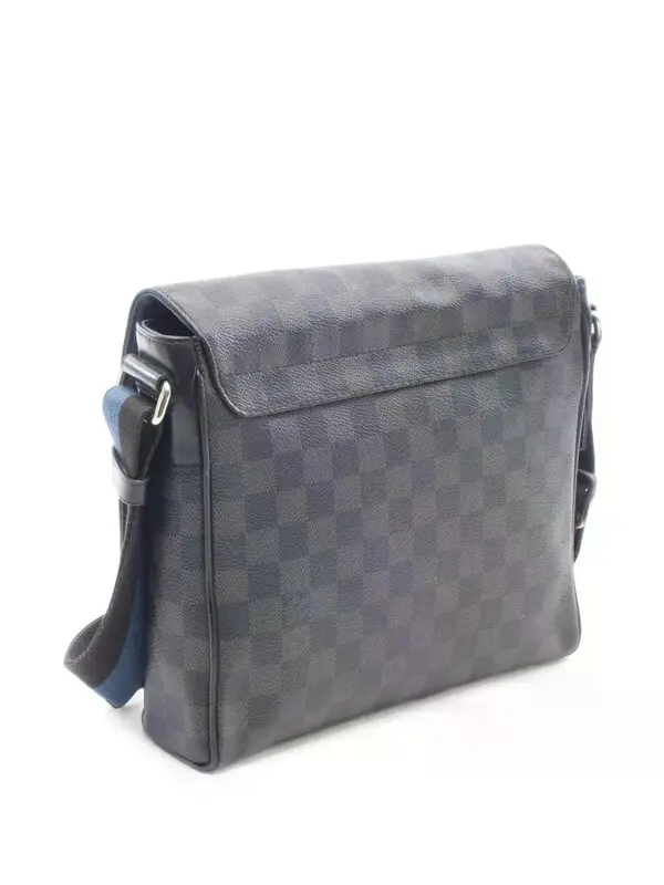 LOUIS VUITTON Damier Graphite District Shoulder Bag