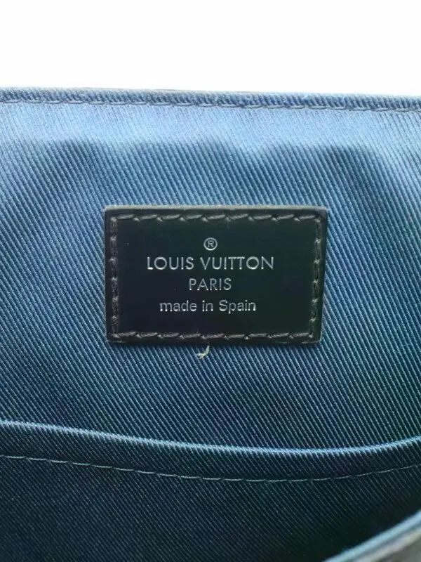 LOUIS VUITTON Damier Graphite District Shoulder Bag
