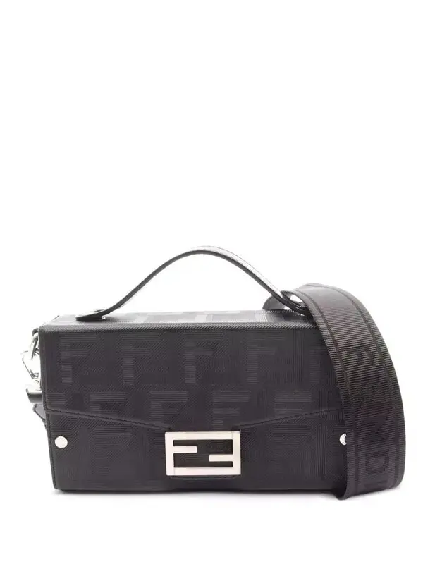 Fendi Soft Trunk Zucca Clutch Bag