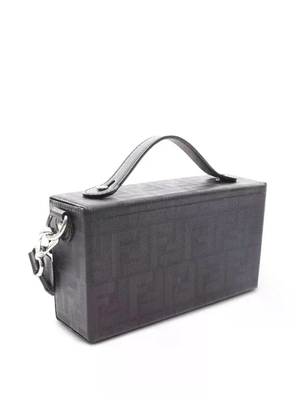 Fendi Soft Trunk Zucca Clutch Bag