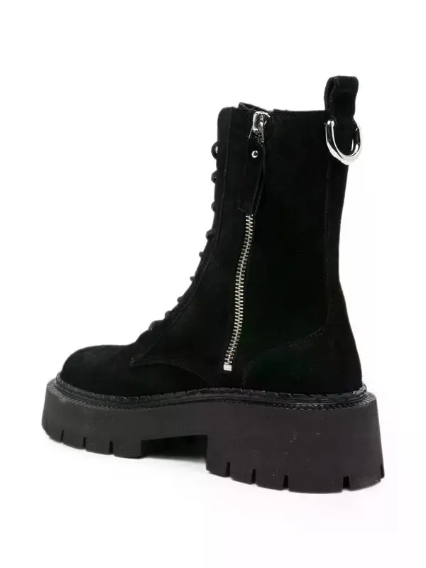 VIC MATIE Lace-up Suede Boots