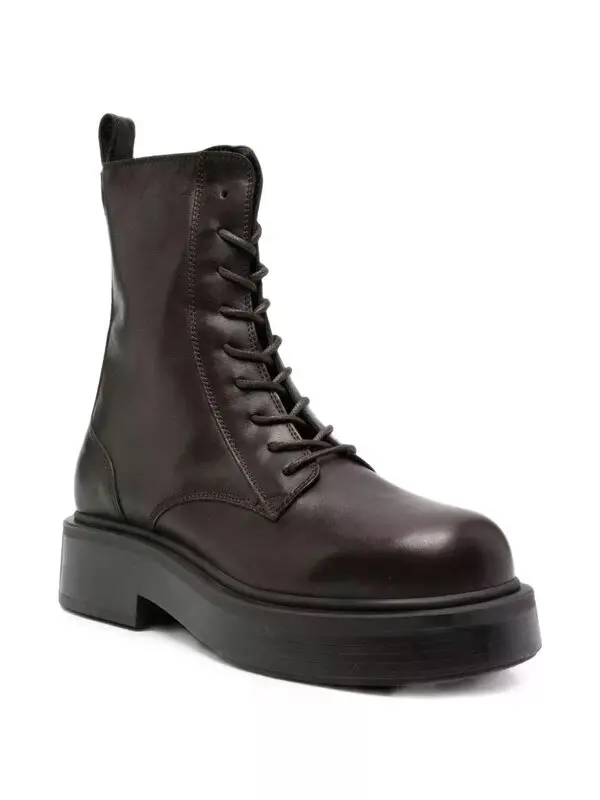 VIC MATIE Xavier Lace-up Platform Ankle Boots