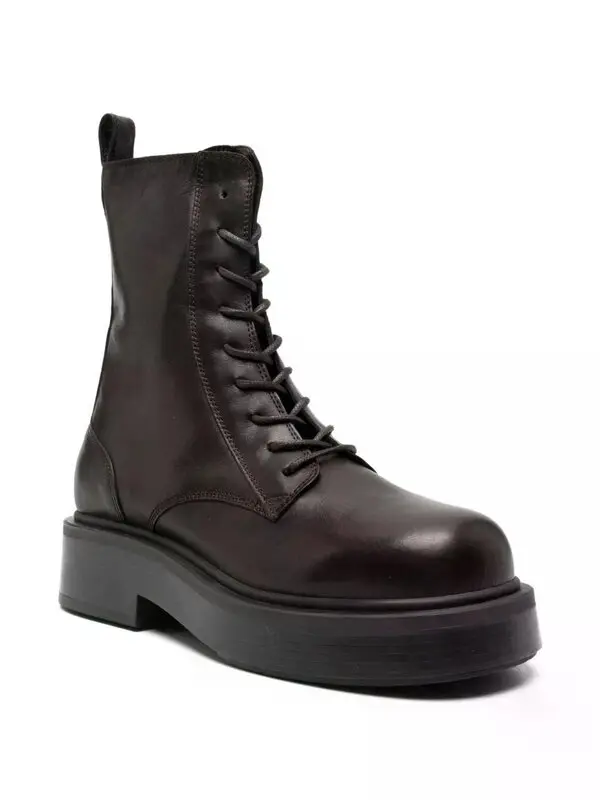 VIC MATIE Xavier Lace-up Platform Ankle Boots