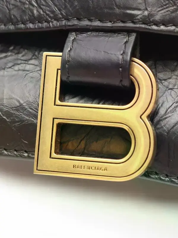 Balenciaga 2010s Crush Chain Shoulder Bag