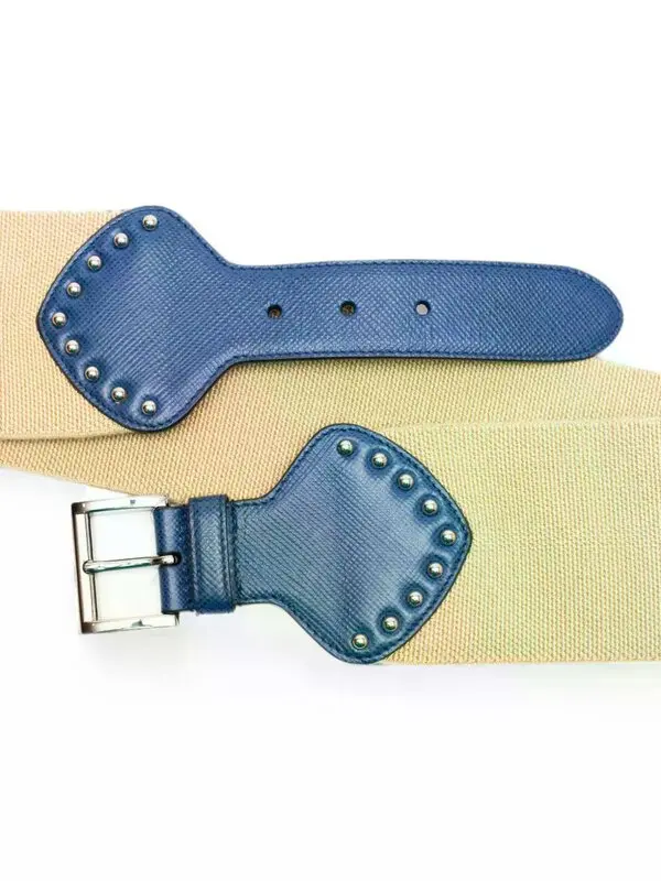 Prada Leather-trimmed Belt