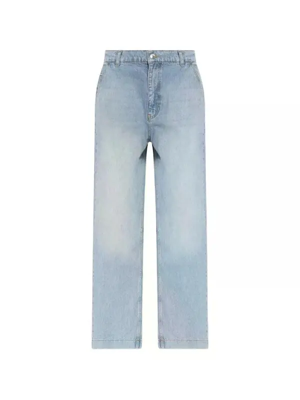 ROTATE BY BIRGER CHRISTENSEN Wide-leg Jeans - Blue