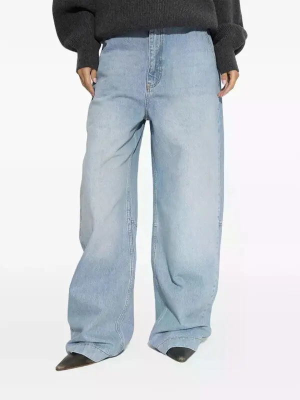 ROTATE BY BIRGER CHRISTENSEN Wide-leg Jeans