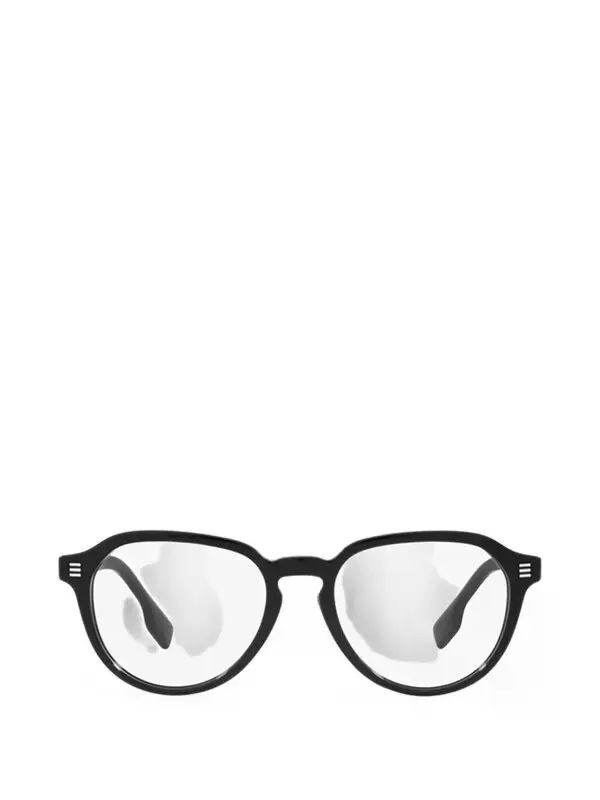Burberry Archie Round-frame Glasses - Black