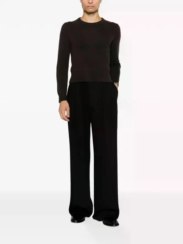 Extreme Cashmere Ribbed-trim Cashmere Sweater