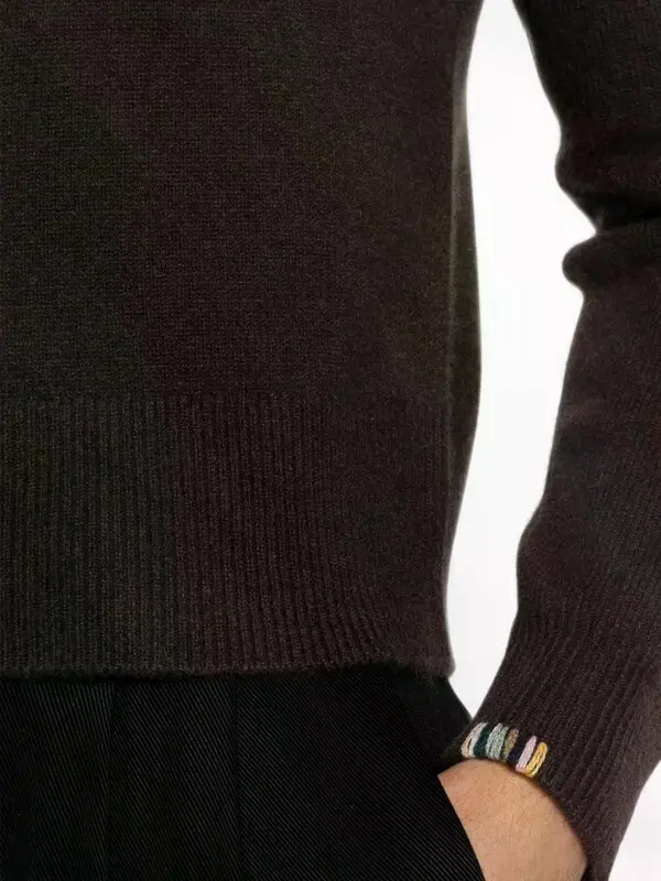 Extreme Cashmere Ribbed-trim Cashmere Sweater