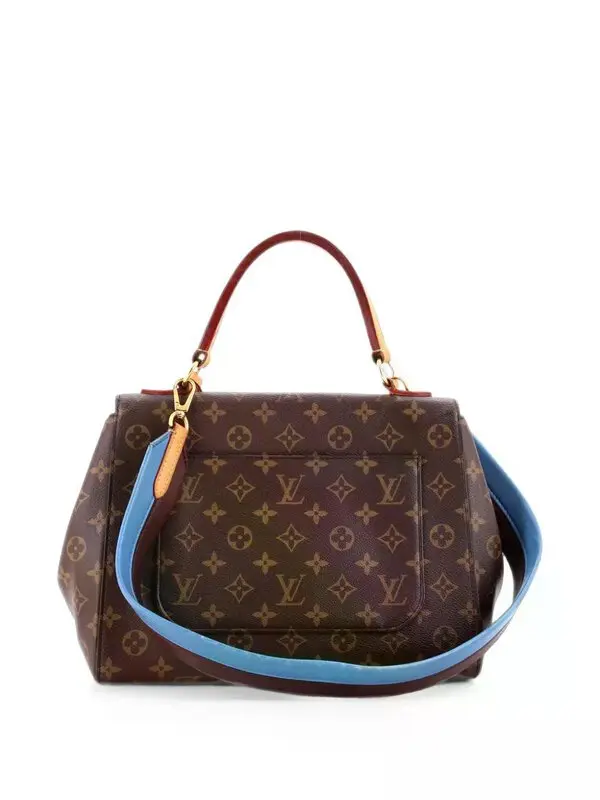 LOUIS VUITTON Cluny Top Handle Bag Monogram Canvas Mm Shoulder Bag