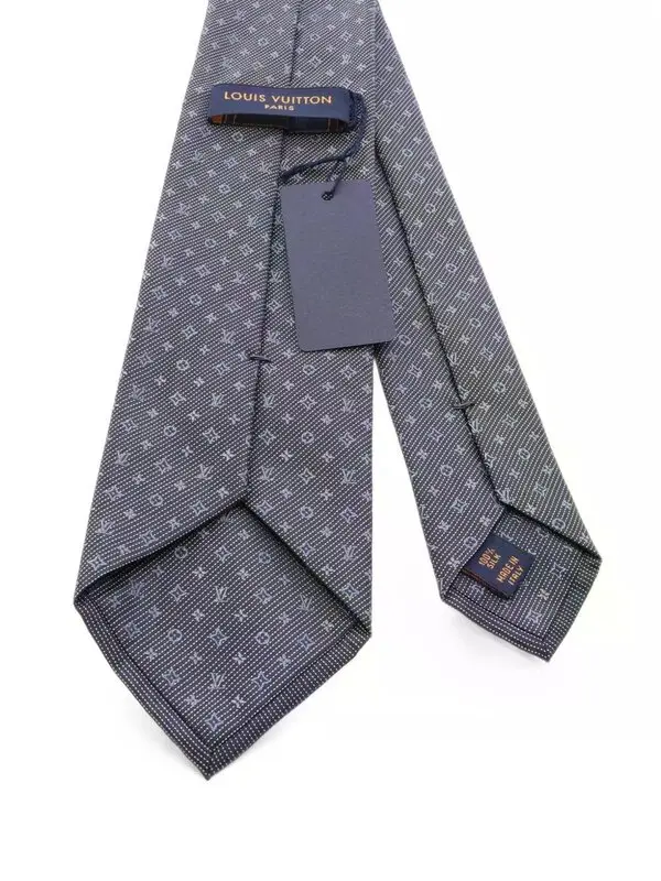 LOUIS VUITTON 2019 Monogram Pointed-tip Tie