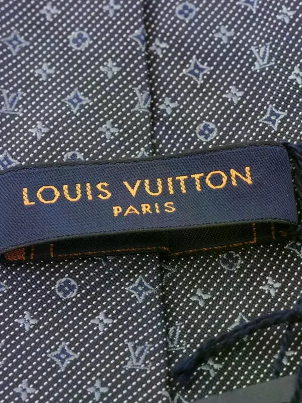LOUIS VUITTON 2019 Monogram Pointed-tip Tie