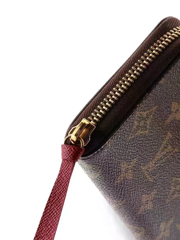 LOUIS VUITTON Clemence Wallet Monogram Canvas Small Wallets