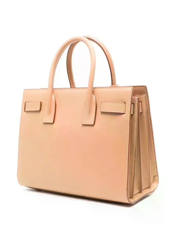 Saint Laurent Sac De Jour Leather Tote Bag