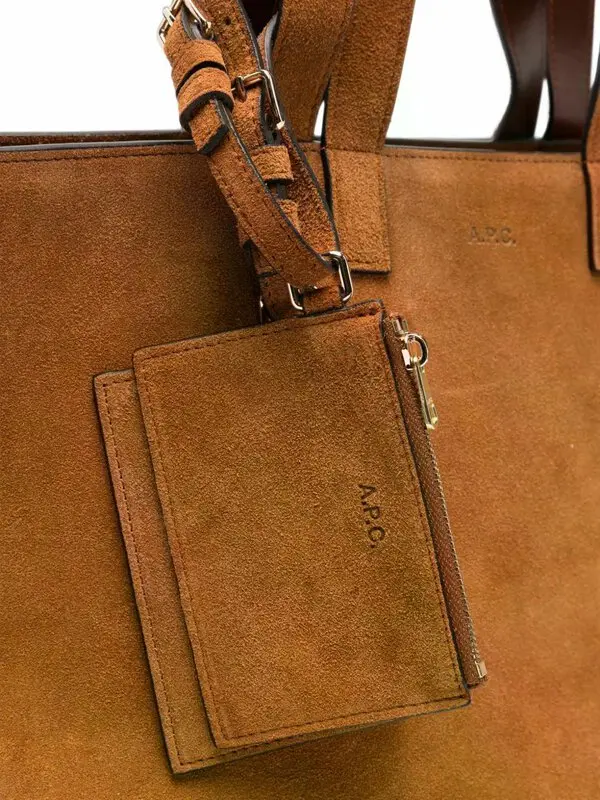 A.p.c. Suede Tote Bag