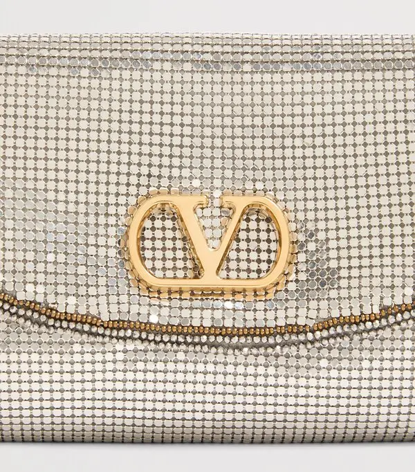 Valentino Garavani Chainmail Devain Shoulder Bag