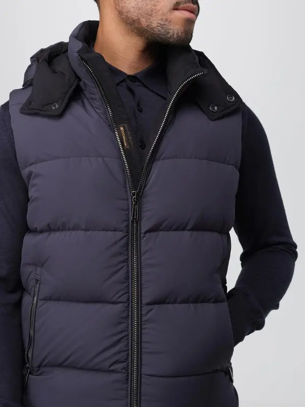 MOORER Padded Gilet With Hood