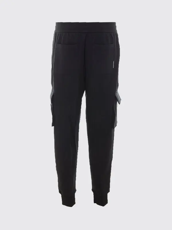 Moose Knuckles Cotton Cargo Jogging Pants With Drawstring