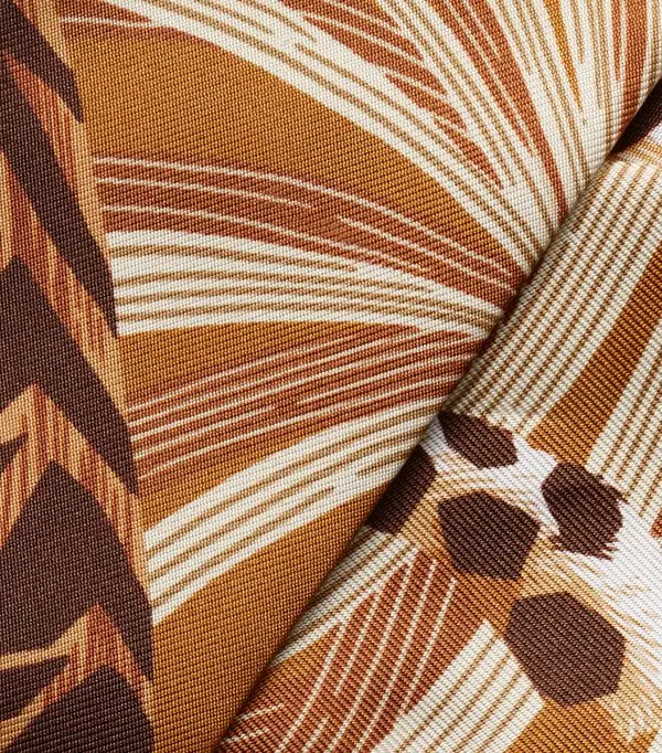 Cartier Silk Panthère And Tigre Scarf