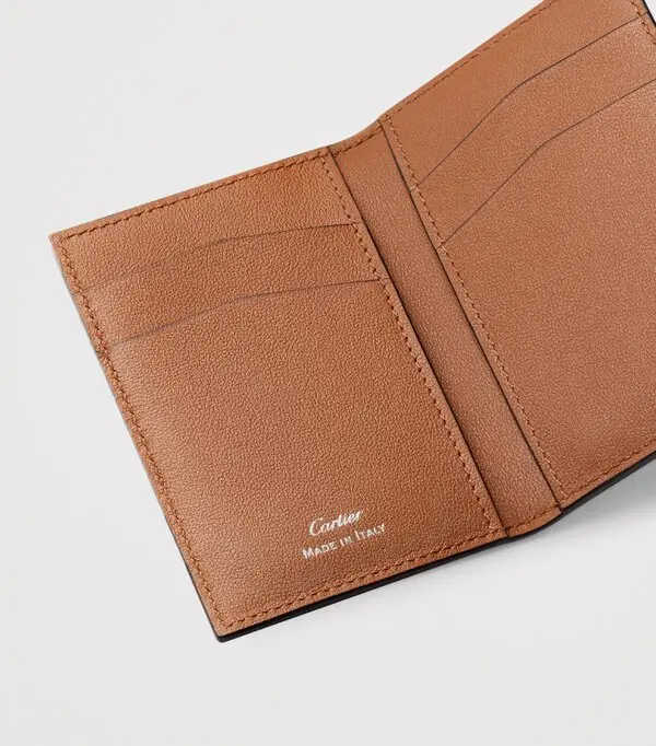 Cartier Leather Losange Bifold Card Holder