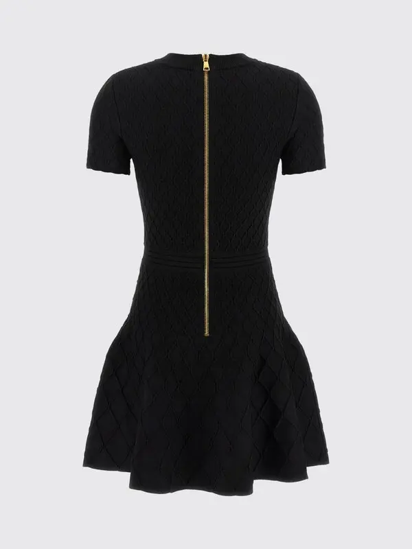 Balmain Textured Knit Dress