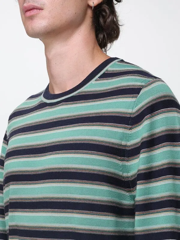 Paul Smith Striped Crew Neck Jumper