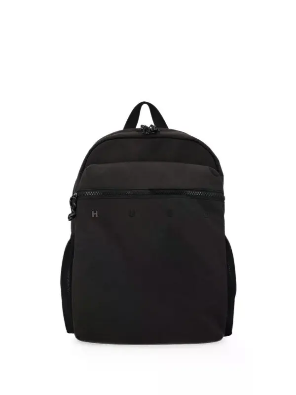 Hugo Logo-plaque Zip-fastening Backpack
