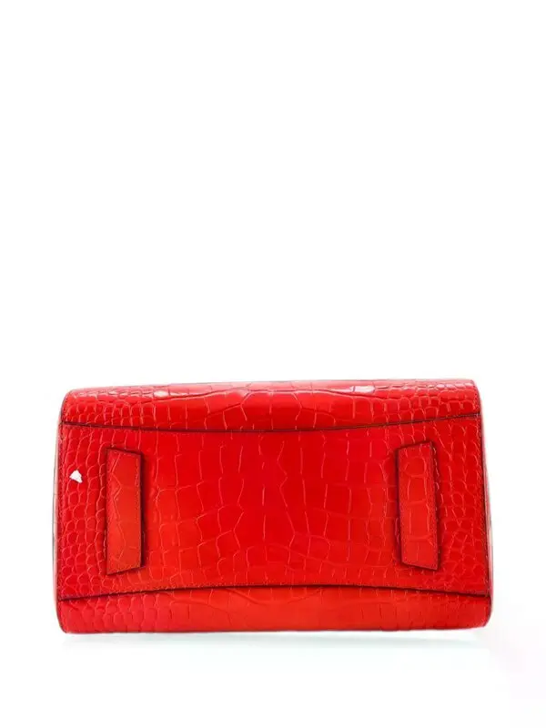 Givenchy Antigona Bag Crocodile Embossed Leather Small Satchel