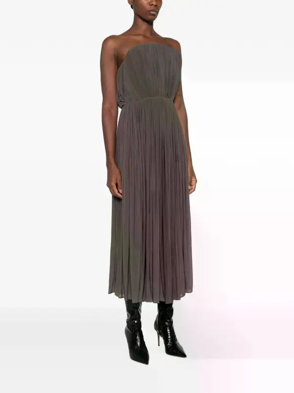 Magda Butrym Strapless Midi Dress