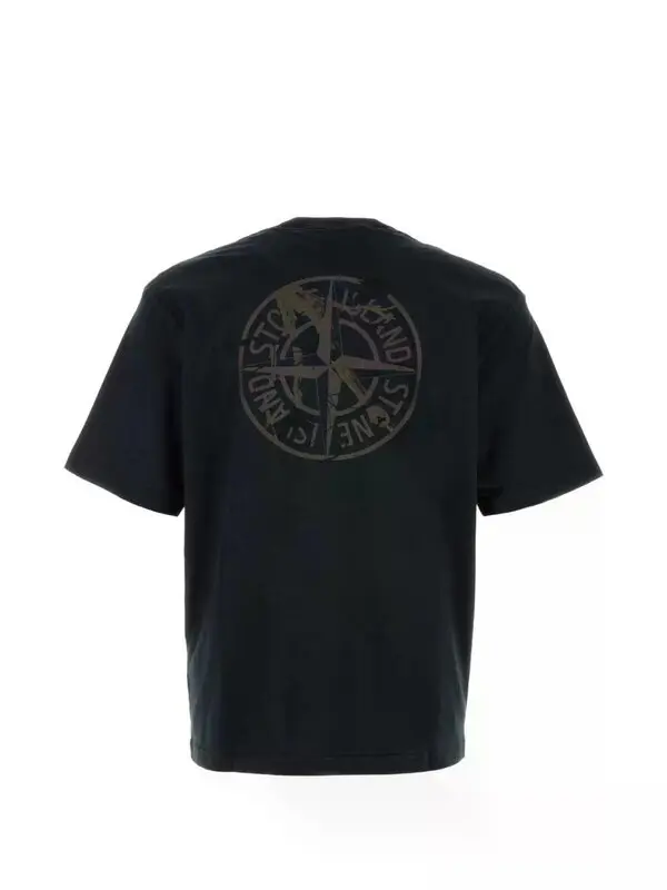 Stone Island Logo-print Cotton T-shirt