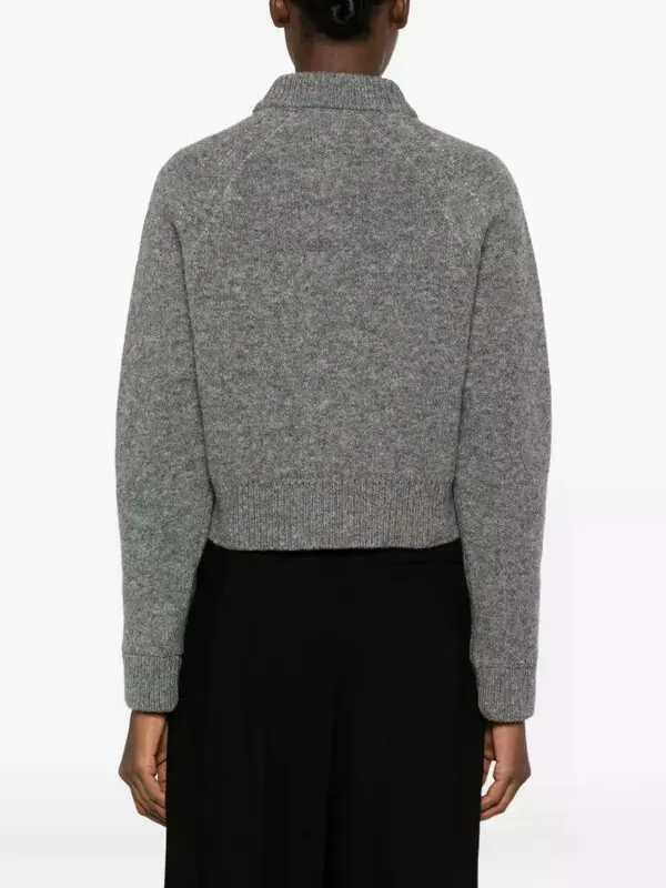B.B. WALACE B.b. Wallace Sherman Button-up Cropped Cardigan